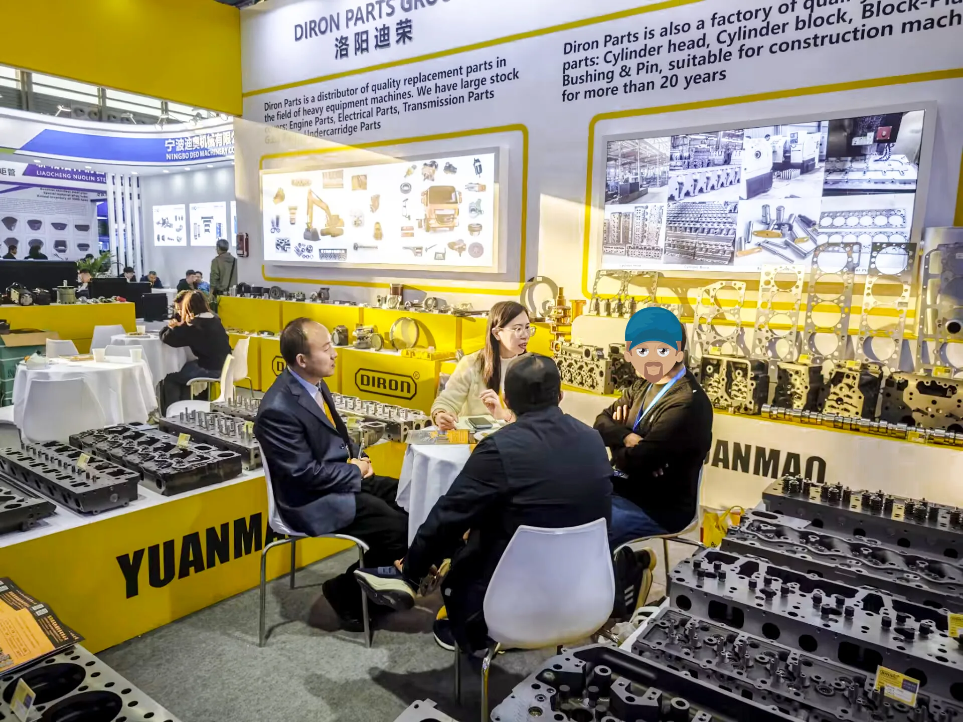 Diron Parts Group's Impressive Presence at bauma CHINA 2024 - Diron Parts